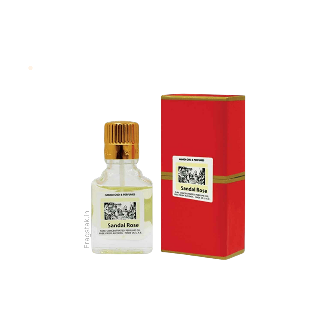Hamidi Sandal Rose Attar 10ml - Fragstalk