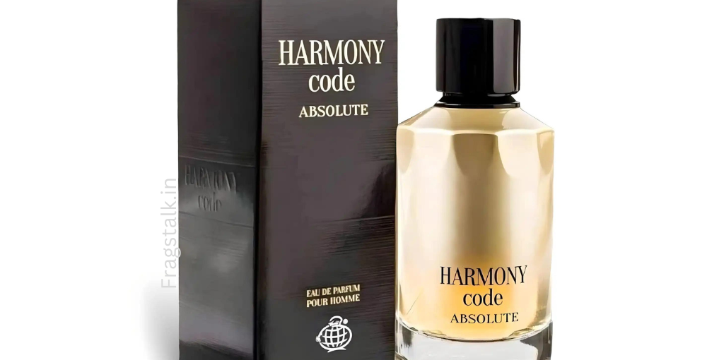 Fragrance World Harmony Code Absolute Edp 100ml For Men - Fragstalk