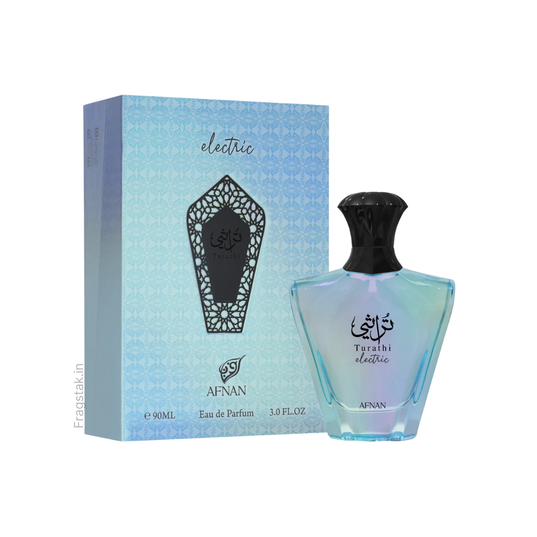 Afnan Turathi Electric 90ml EDP For Men and Women - Fragstalk