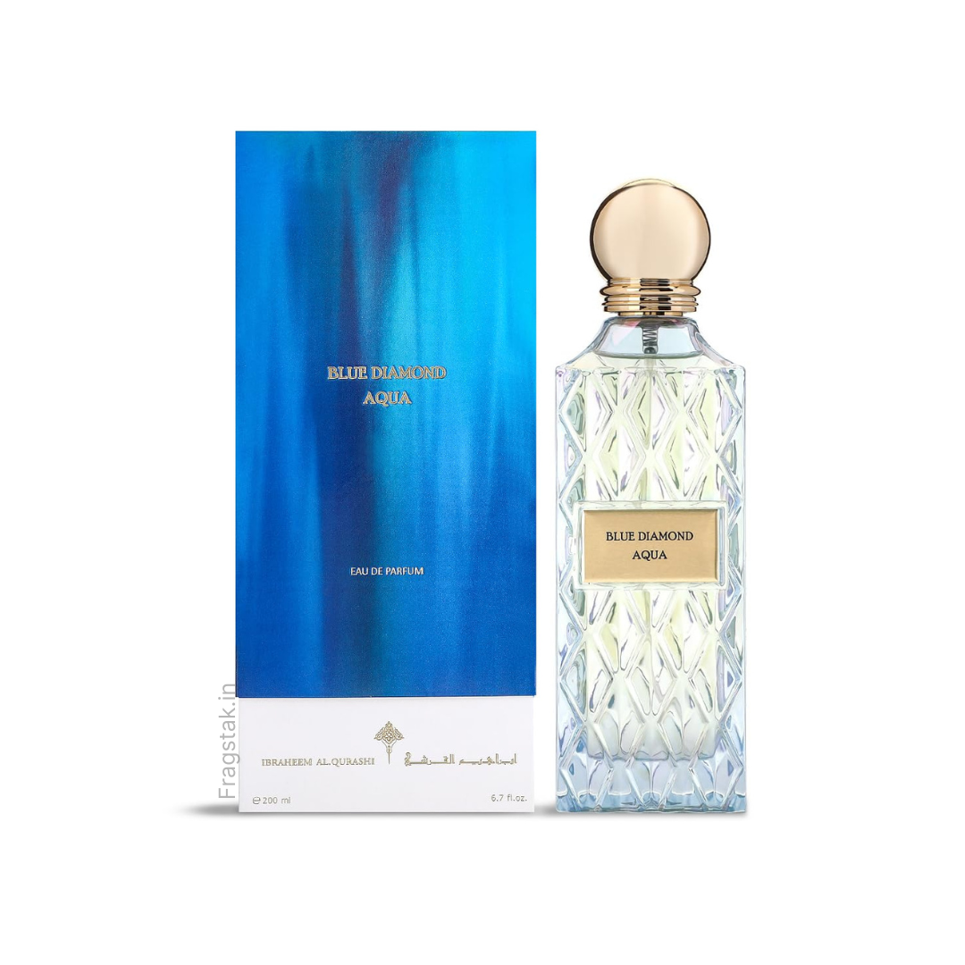 Ibrahim Al Qureshi Blue Diamond Aqua 200ML EDP - Fragstalk