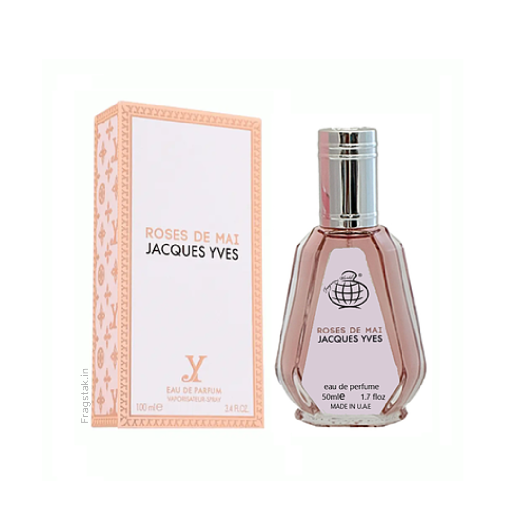 Fragrance World Champ De Rose Jacques Yves EDP 50ml - Fragstalk