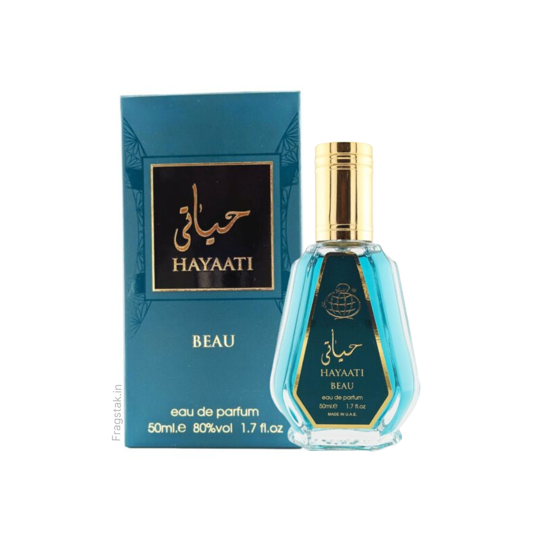 Fragrance World Hayaati Beau 50ml EDP For Men - Fragstalk