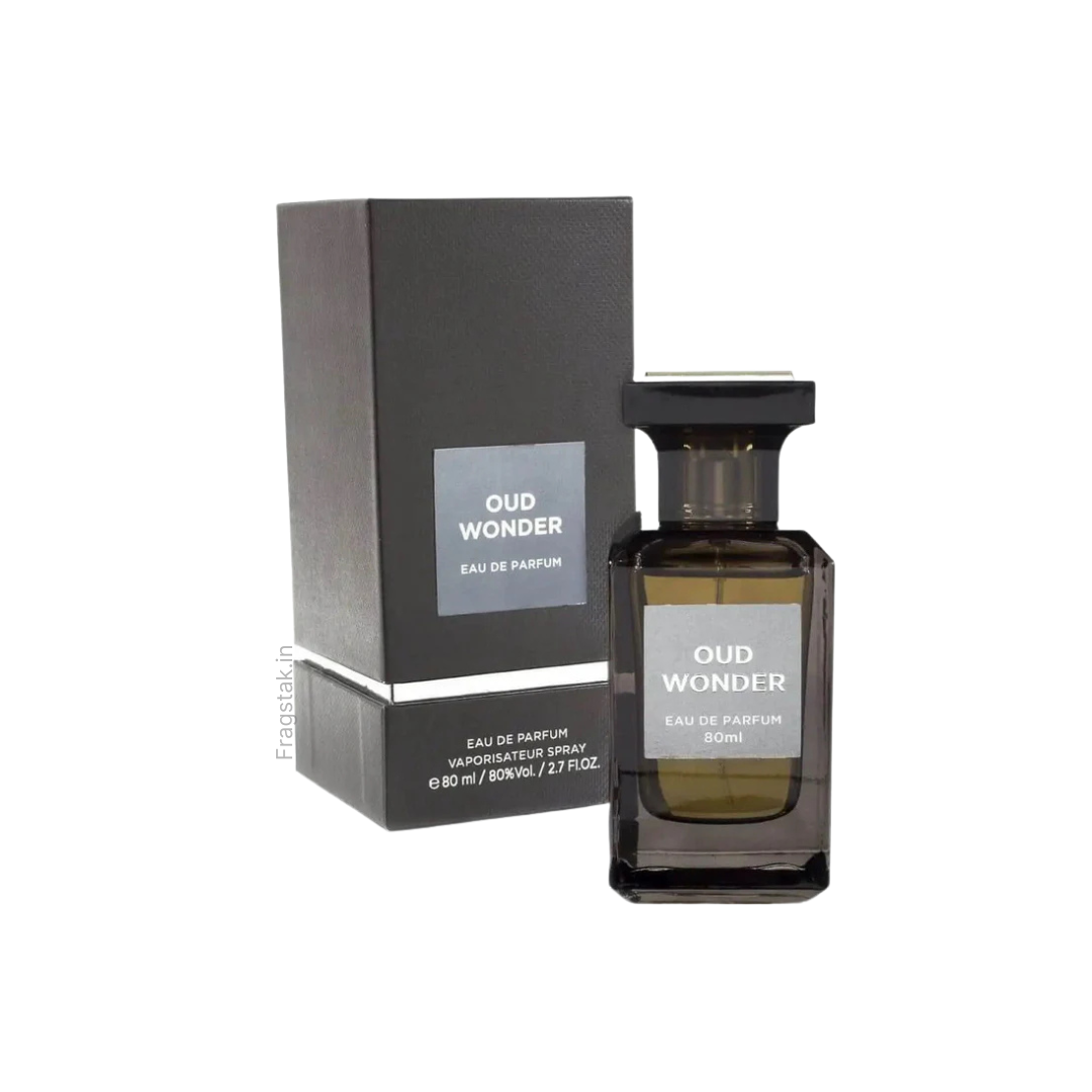 Fragrance World Oud Wonder 80ml EDP For Men - Fragstalk